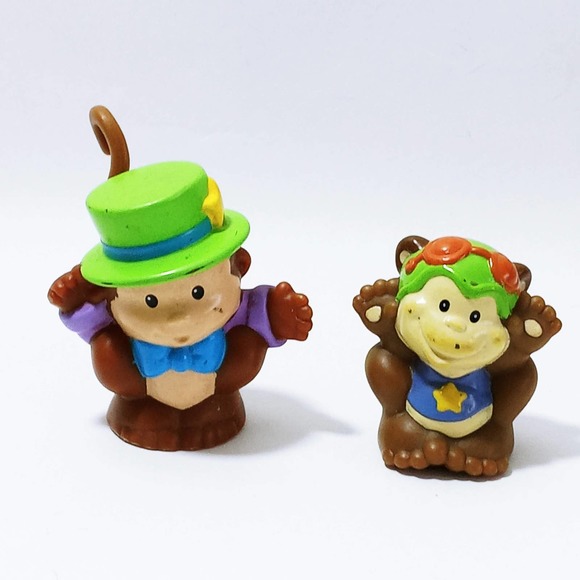 0039 Italy | Toys | Fisher Price Little People Circus Carnival Monkey ...